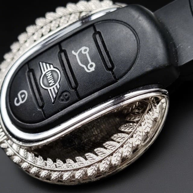 MINI Cooper F-Series Alloy Key Fob Cover | Metal Protection Upgrade ...